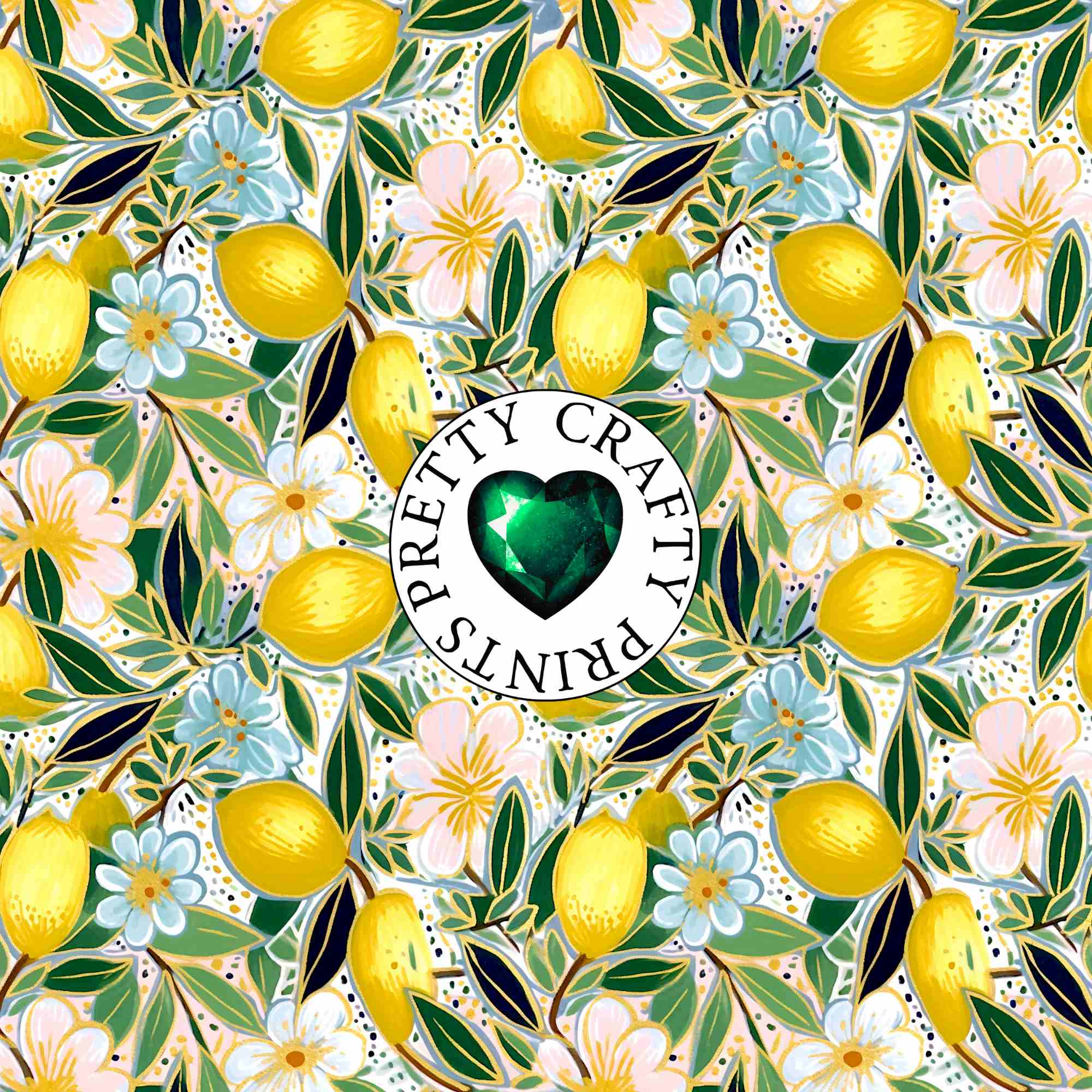 LEMON PANSY ADHESIVE VINYL – PRETTY CRAFTY PRINTS